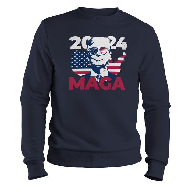 MAGA 2024 Sweatshirt | LameDuck Prints
